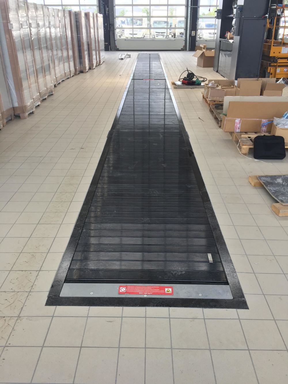 Garage pits Mercedes SAGA La Roche sur Yon